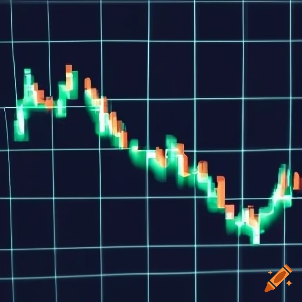 Graph of a trading simulation with optimized buying and selling ...