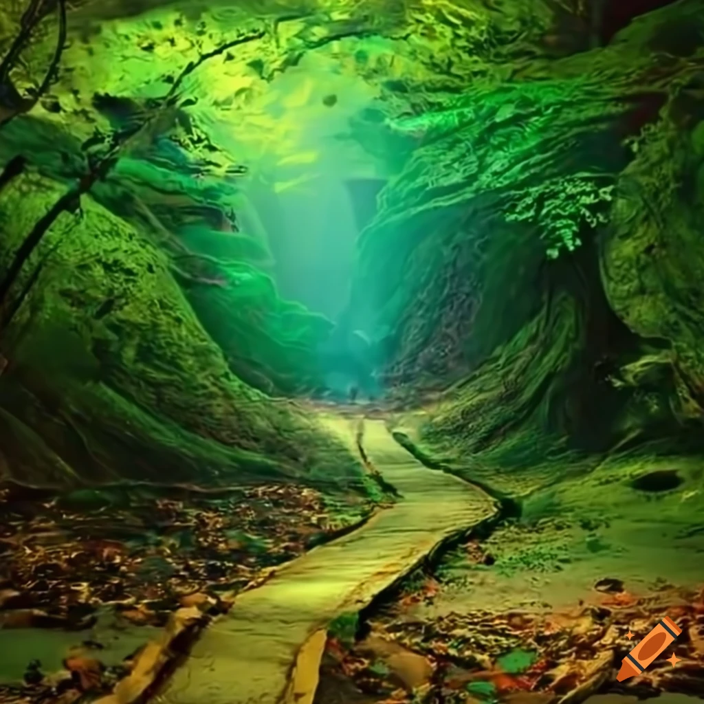 Banner design showcasing a path with natural toxins