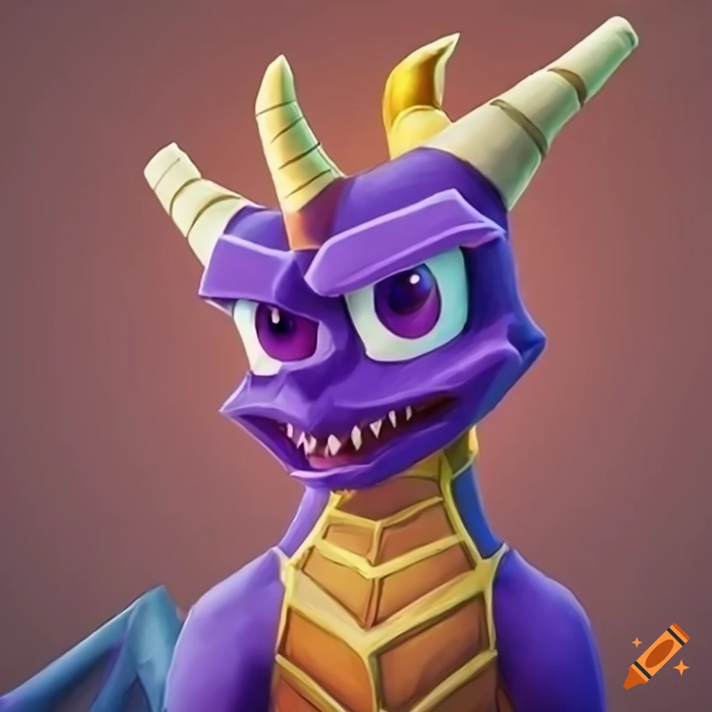 Spyro the dragon eclipse flying on Craiyon