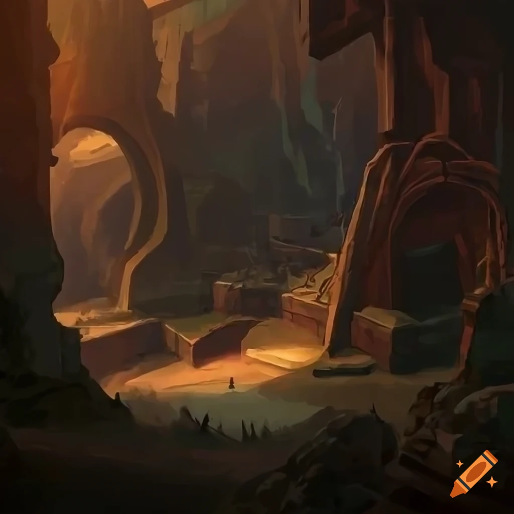 Mmorpg landscape on Craiyon