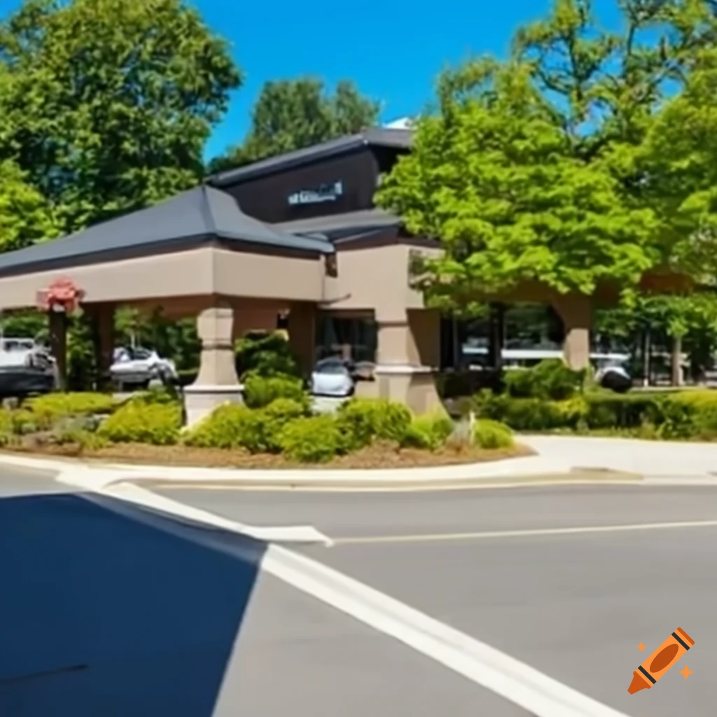 Exterior of a suburban dental clinic