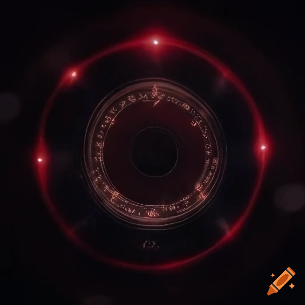 Image of a key and lock with occult symbols on Craiyon