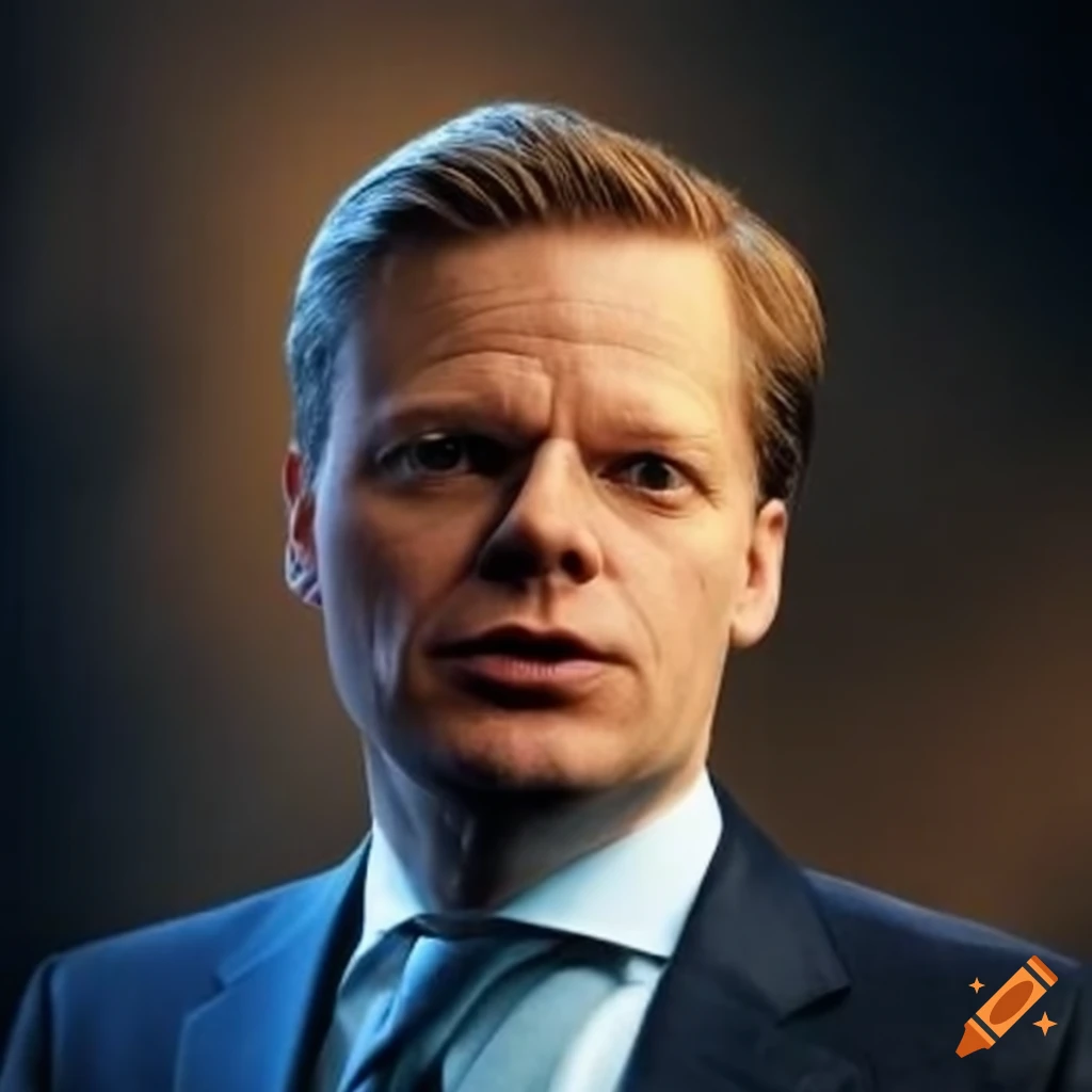 Pieter omtzigt election poster on Craiyon