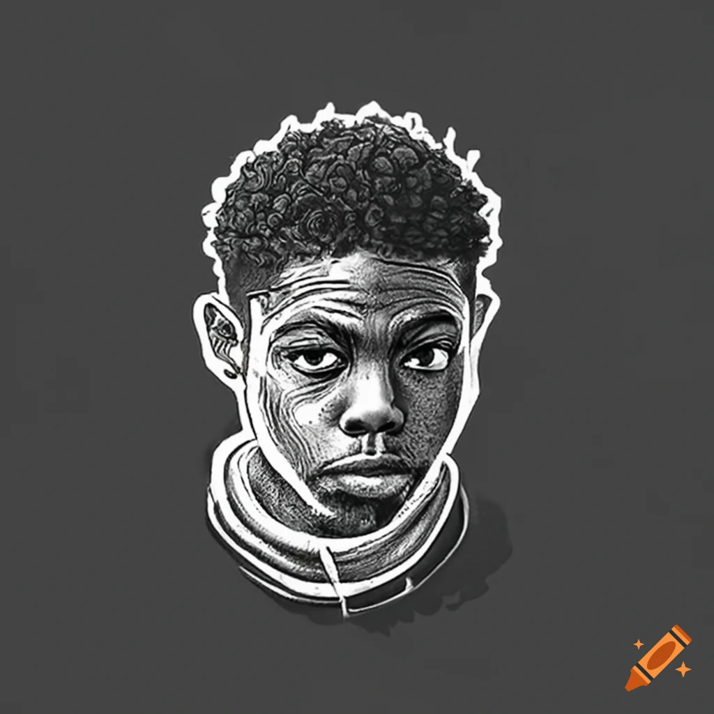 Black and white music type beat