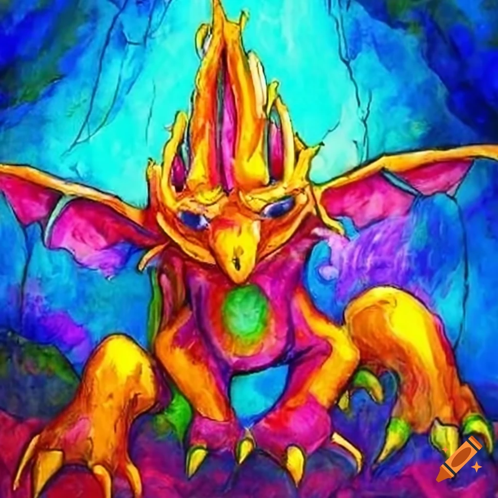 Legaia fantasy video game on Craiyon