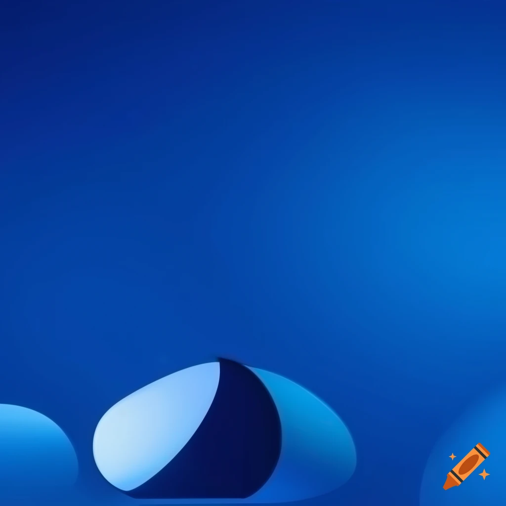 Minimalistic blue background for blupay app on Craiyon