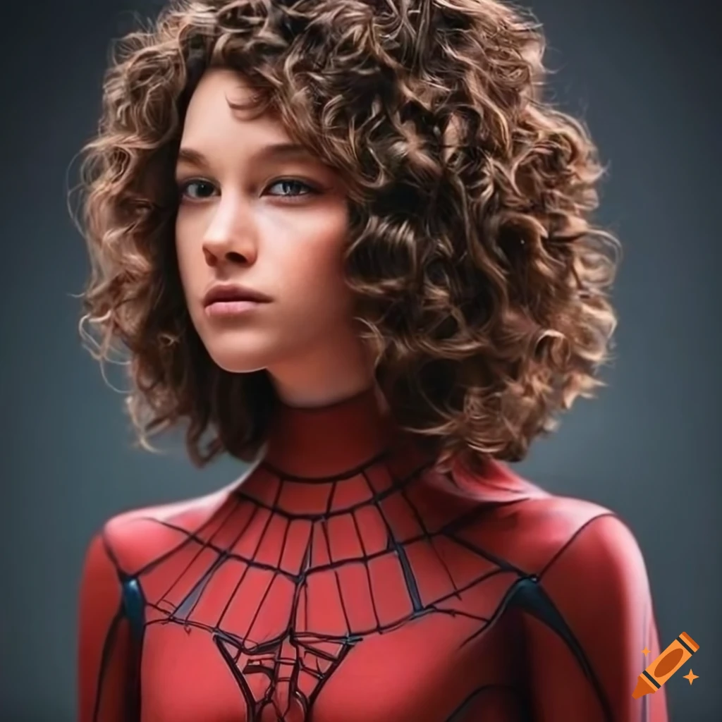 Cosplayer wearing the iconic spider-man raimi suit on Craiyon