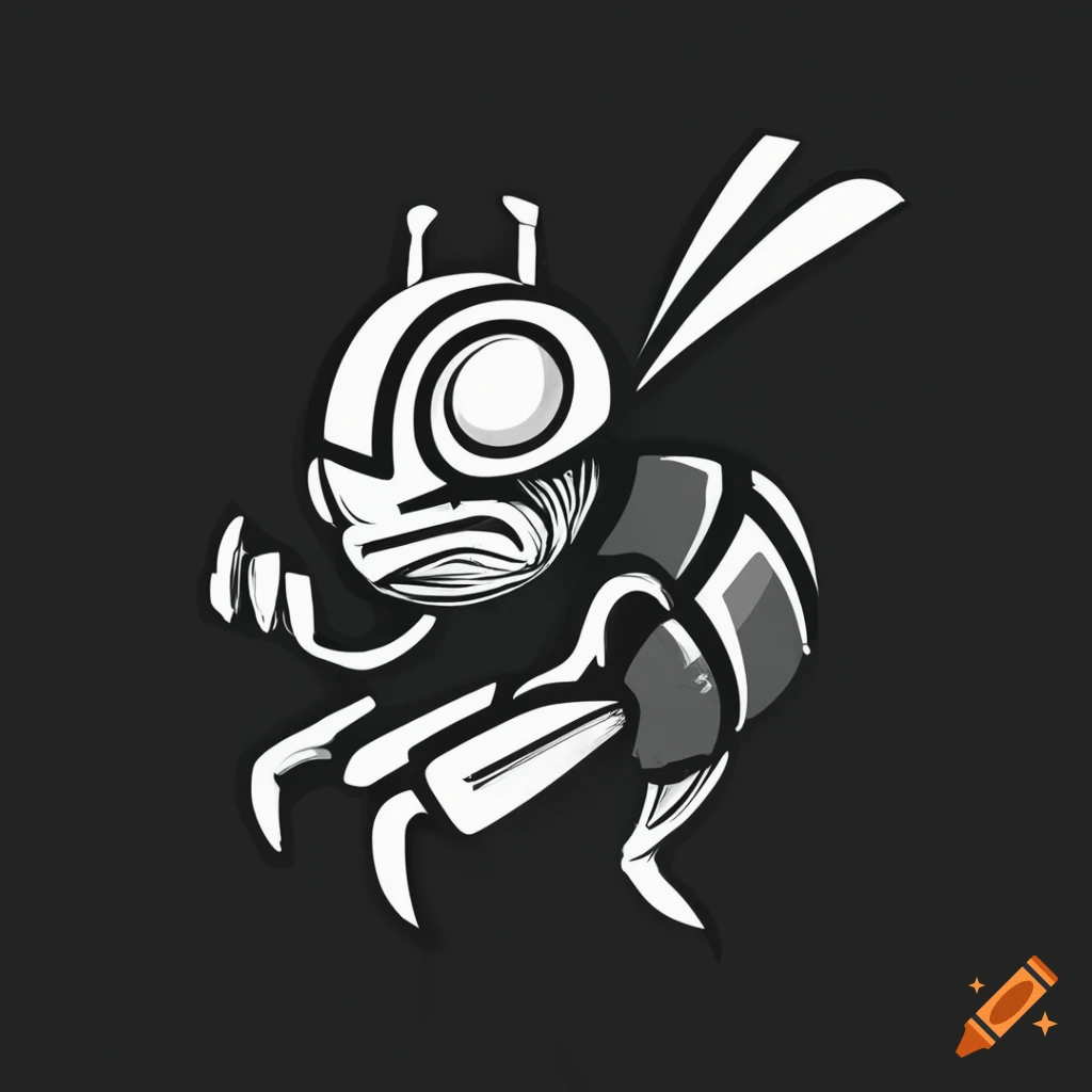 Bee images created on Craiyon