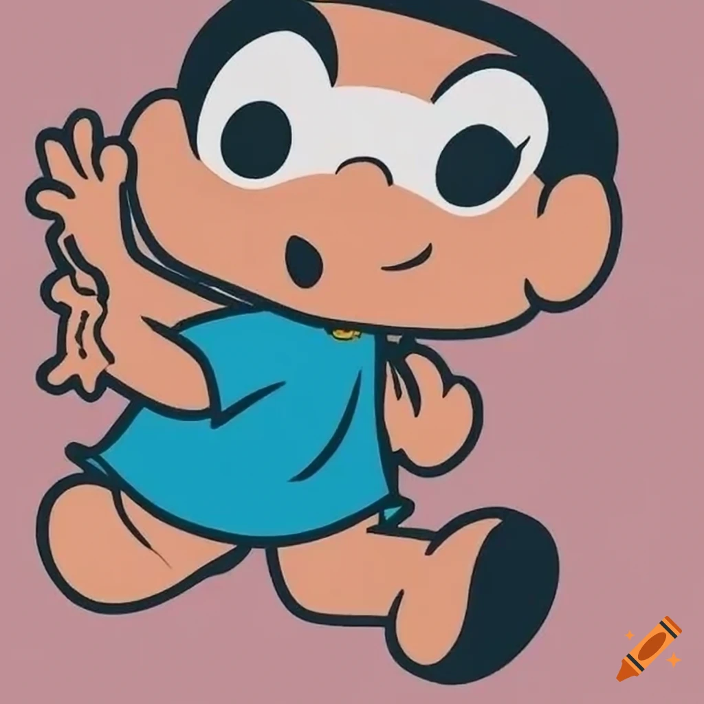 Turma da mônica comic characters on Craiyon