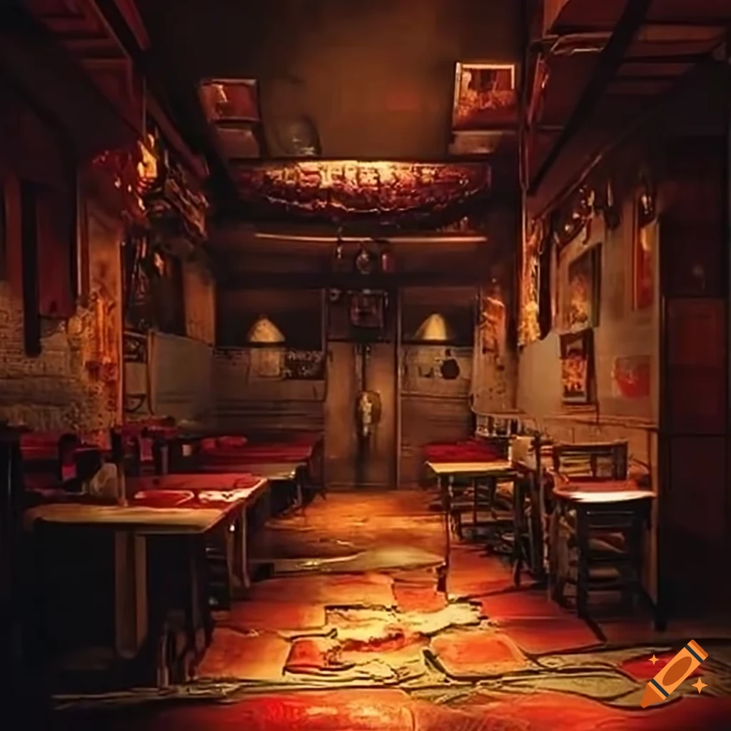 Image of a busy chinese restaurant kitchen on Craiyon