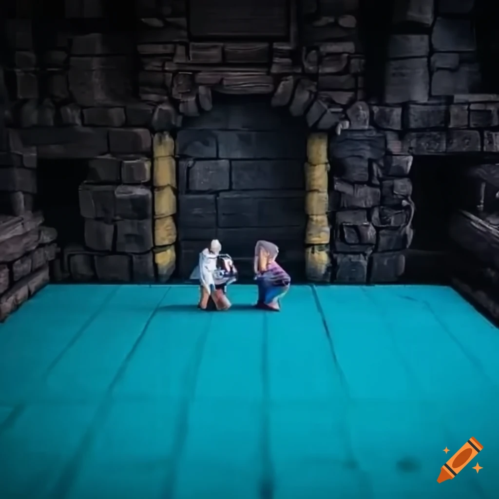 Bridge mini game screenshot on Craiyon