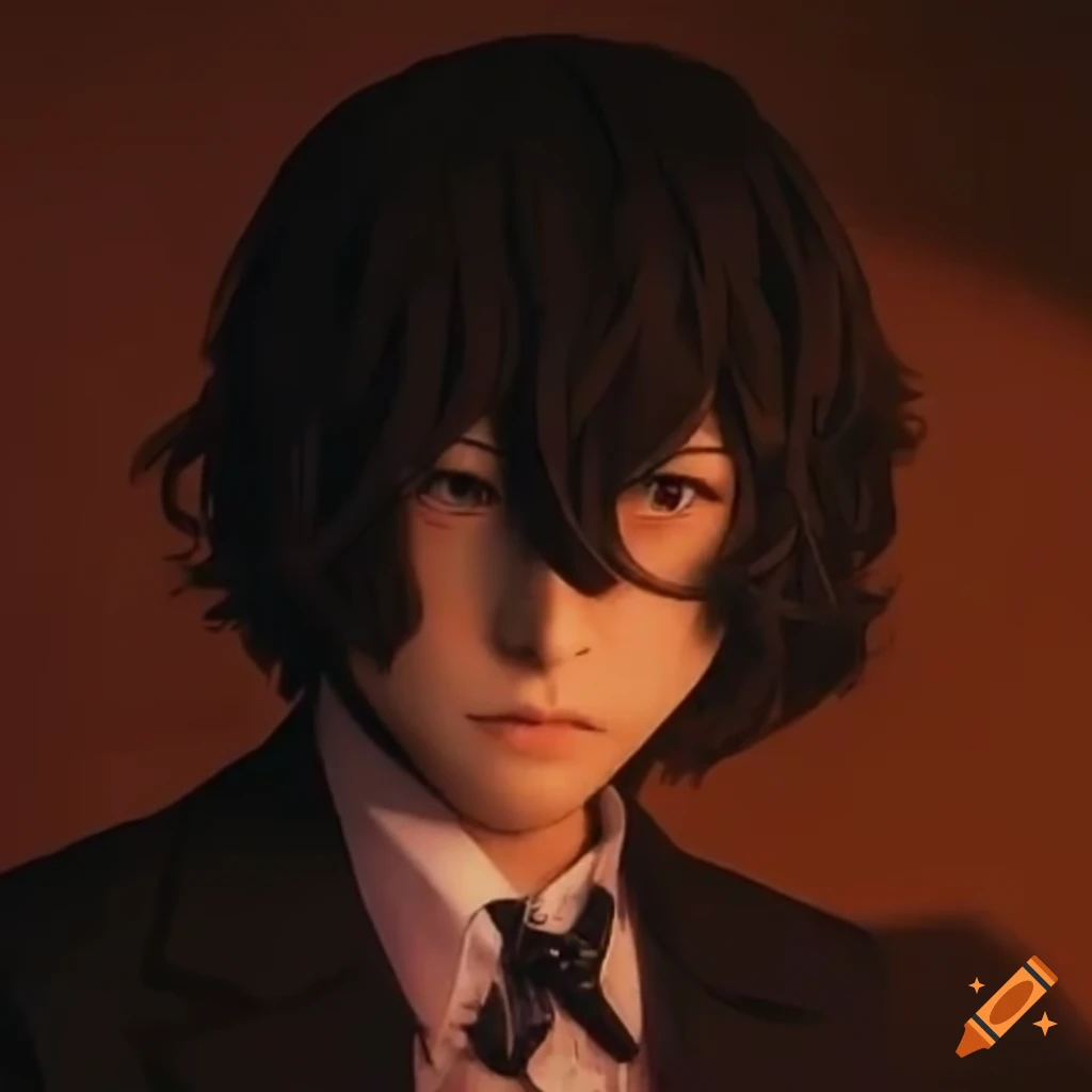 Osamu dazai from bungo stray dogs on Craiyon