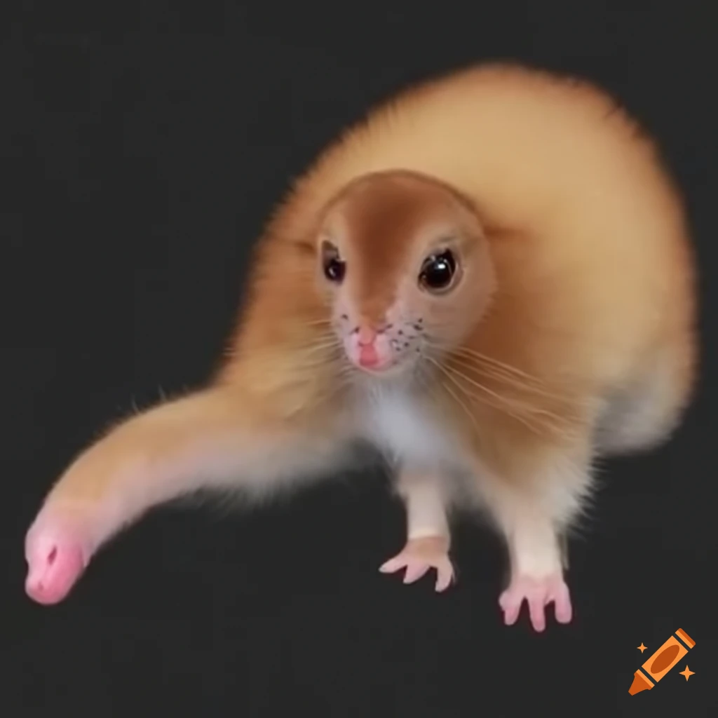 Animal with fur and fingers