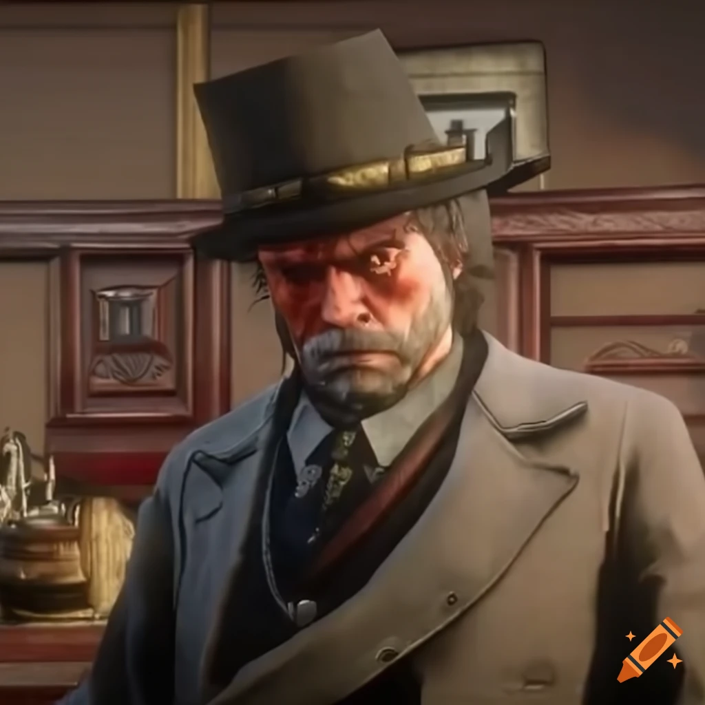Image of Leopold Strauss from Red Dead Redemption 2 on Craiyon
