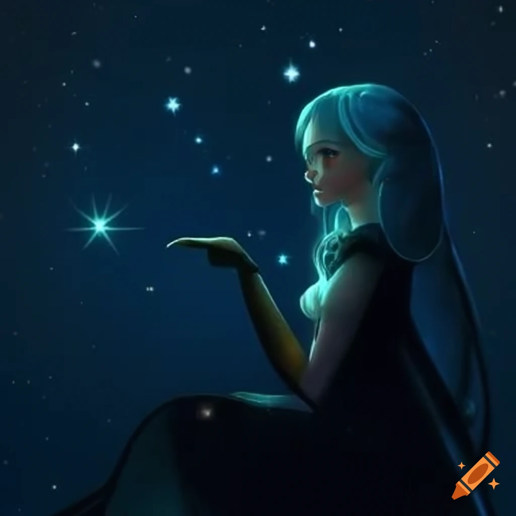 Artwork of a celestial princess