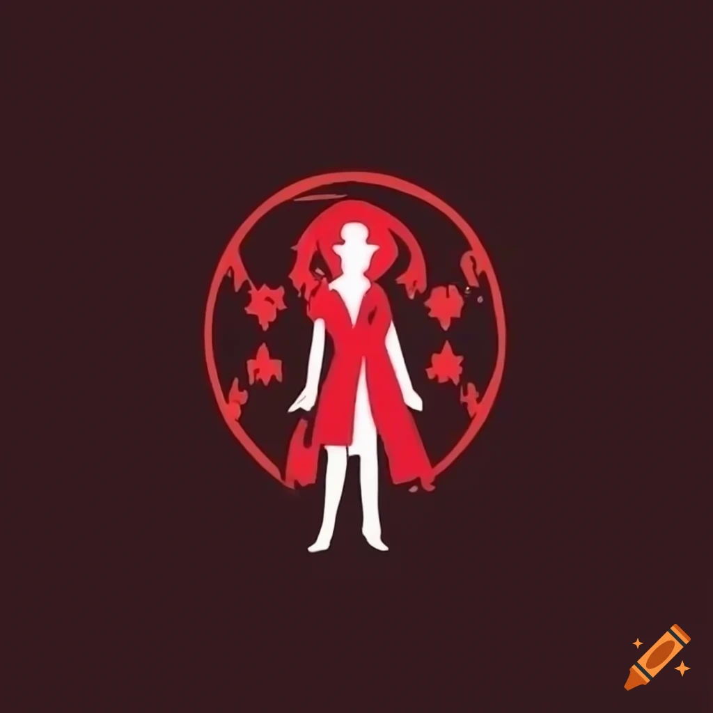 Minimalistic sabrina spellman logo design on Craiyon