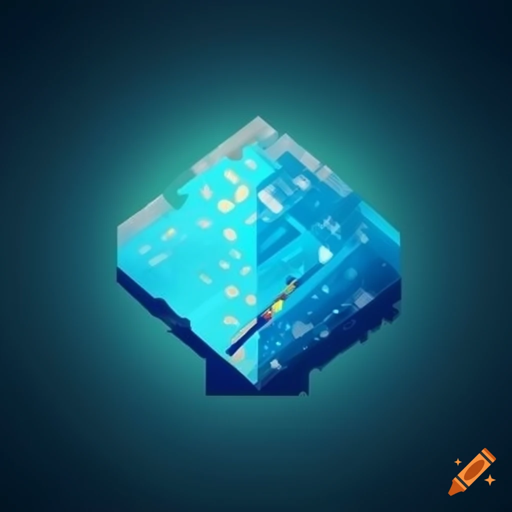 Logo design for 'CodeFlakes' representing technology and curiosity on Craiyon