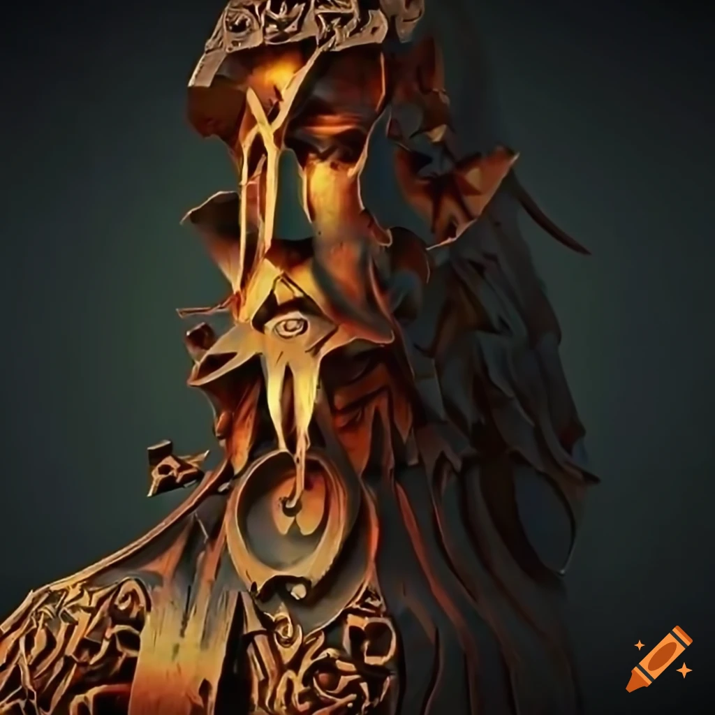 Detailed artwork inspired by zelda game motif on Craiyon