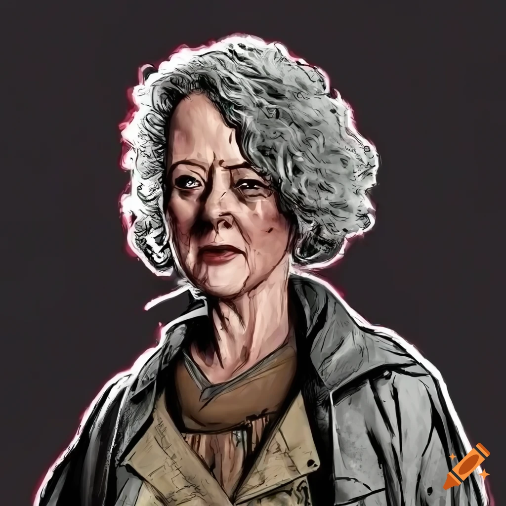 Digital art of sorcha cusack as a character from the walking dead on ...