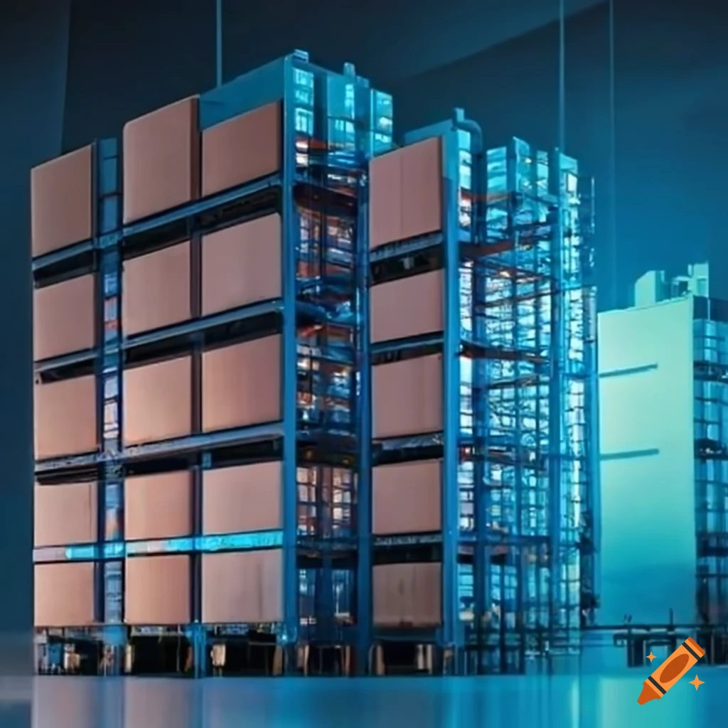 Logistics center on Craiyon