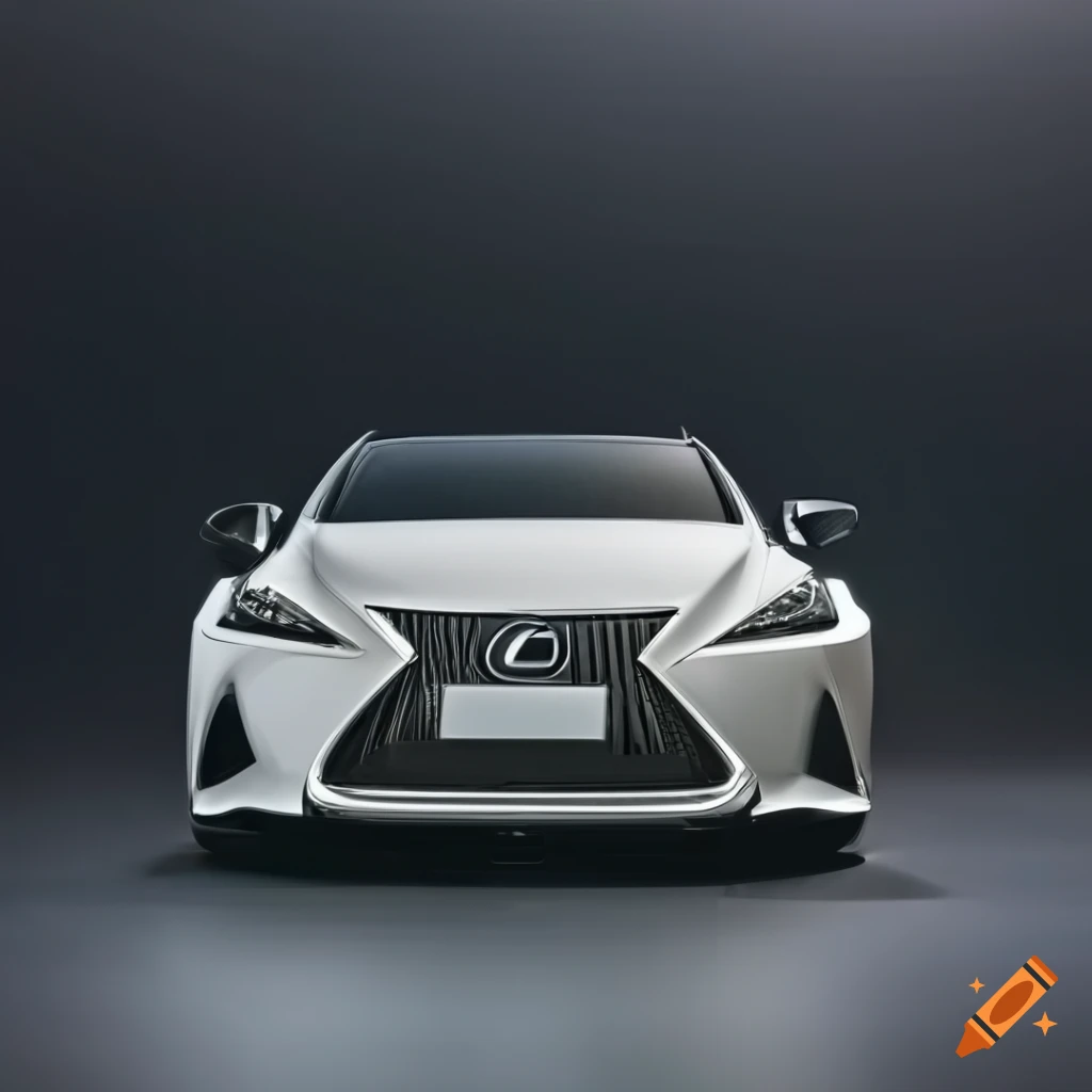 White background images of toyota and lexus car models on Craiyon