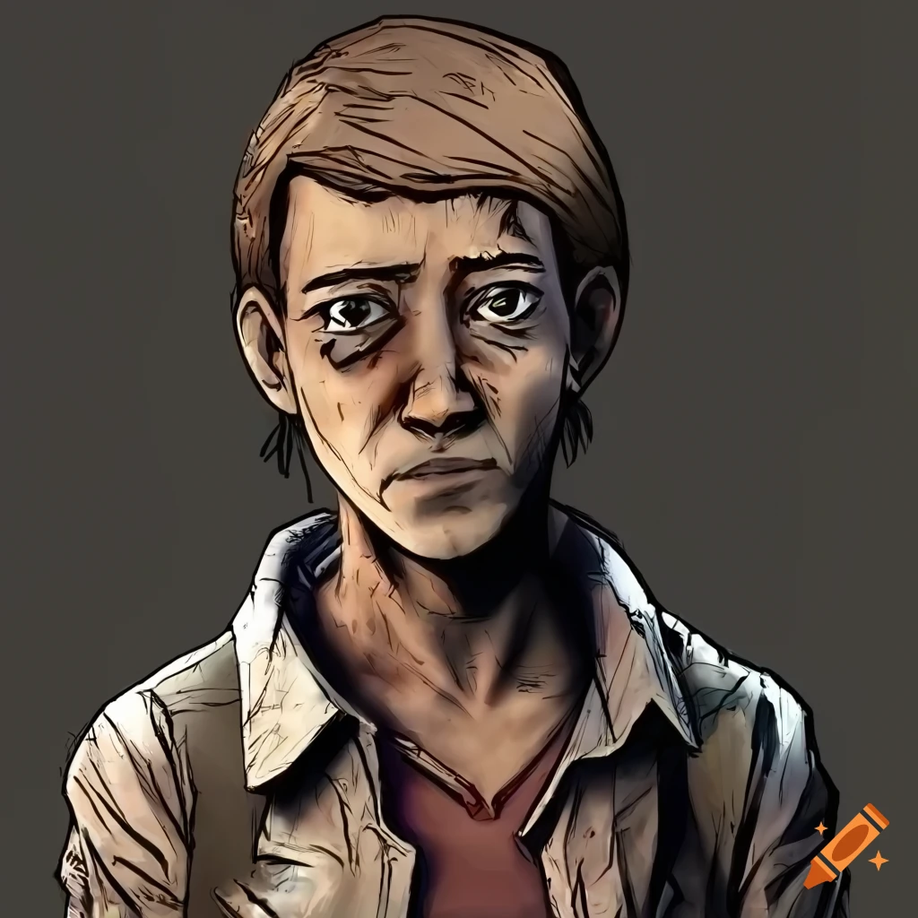 Woman in wedding dress with red bangs smiling on Craiyon