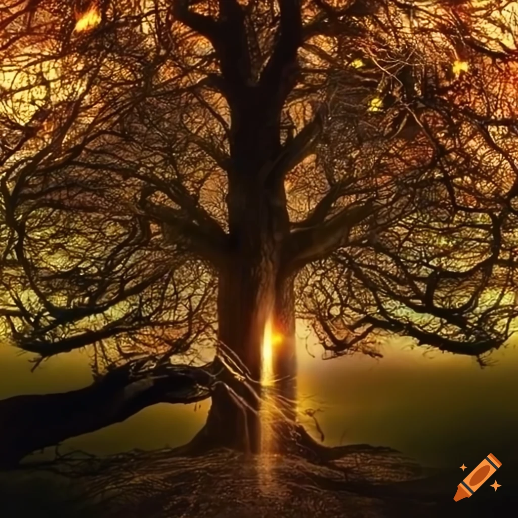 Naive art style illustration of words flowing out on Craiyon