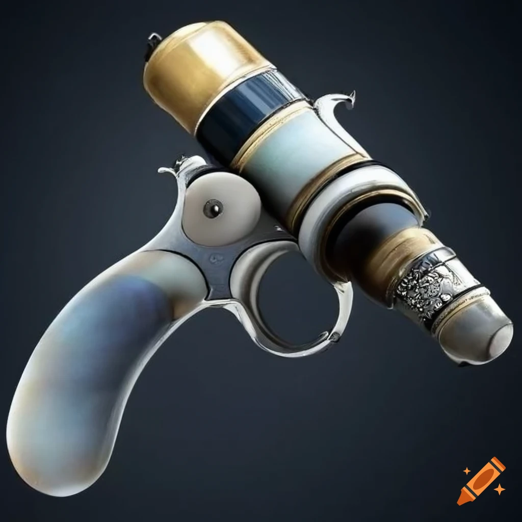 Steampunk weapon prosthetics for arms on Craiyon