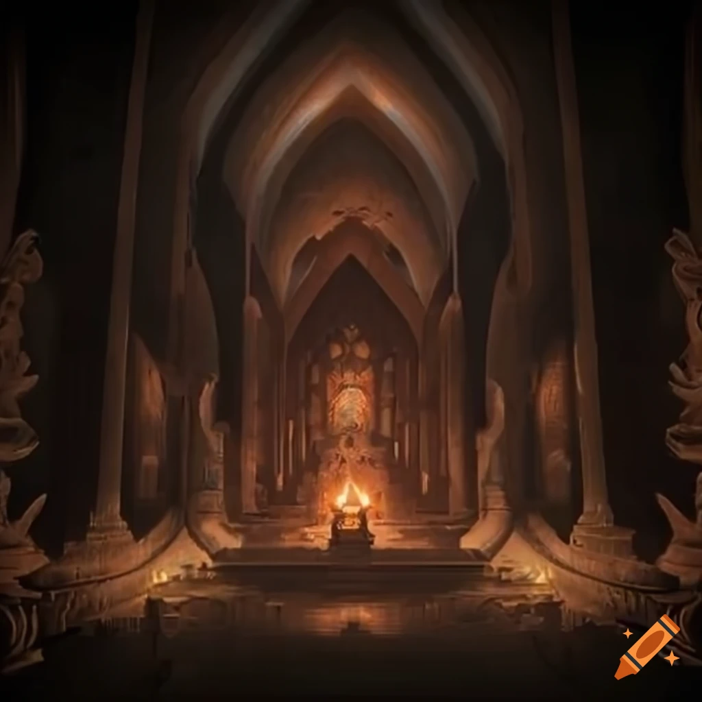Detailed architectural stave carving in zelda game style on Craiyon