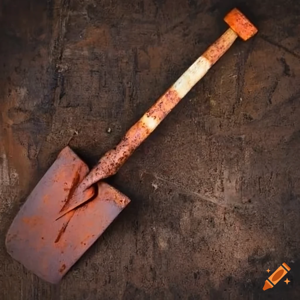 Rusty shovel