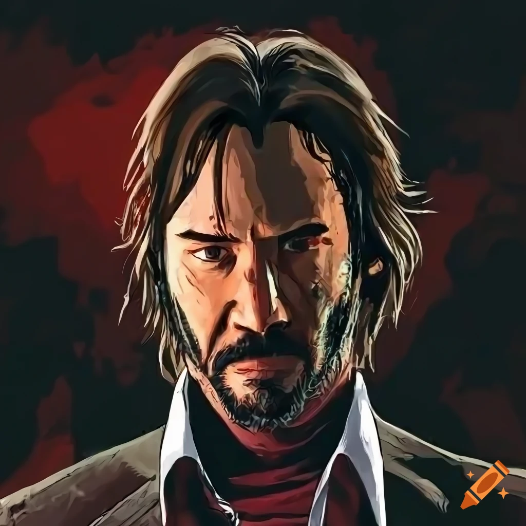 Keanu reeves in fifa on Craiyon