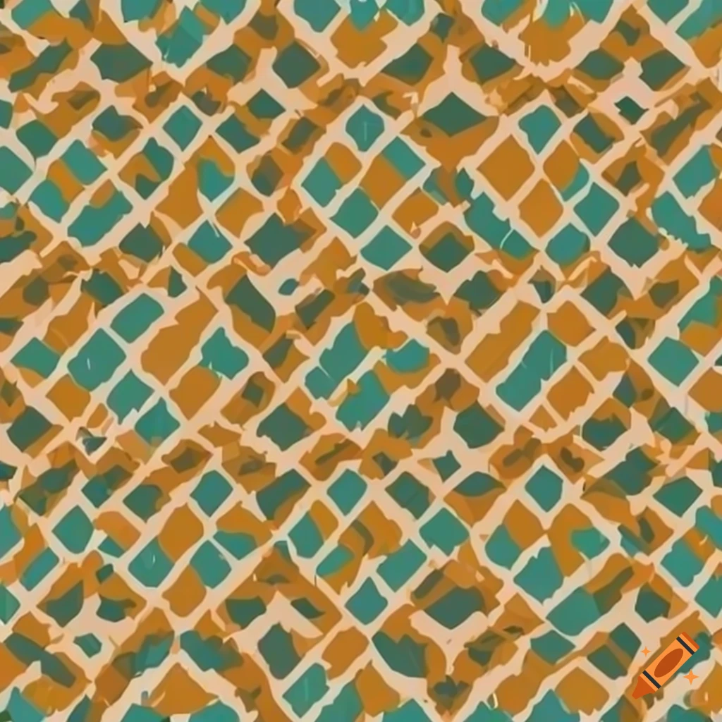 Minimalistic modern art pattern on Craiyon