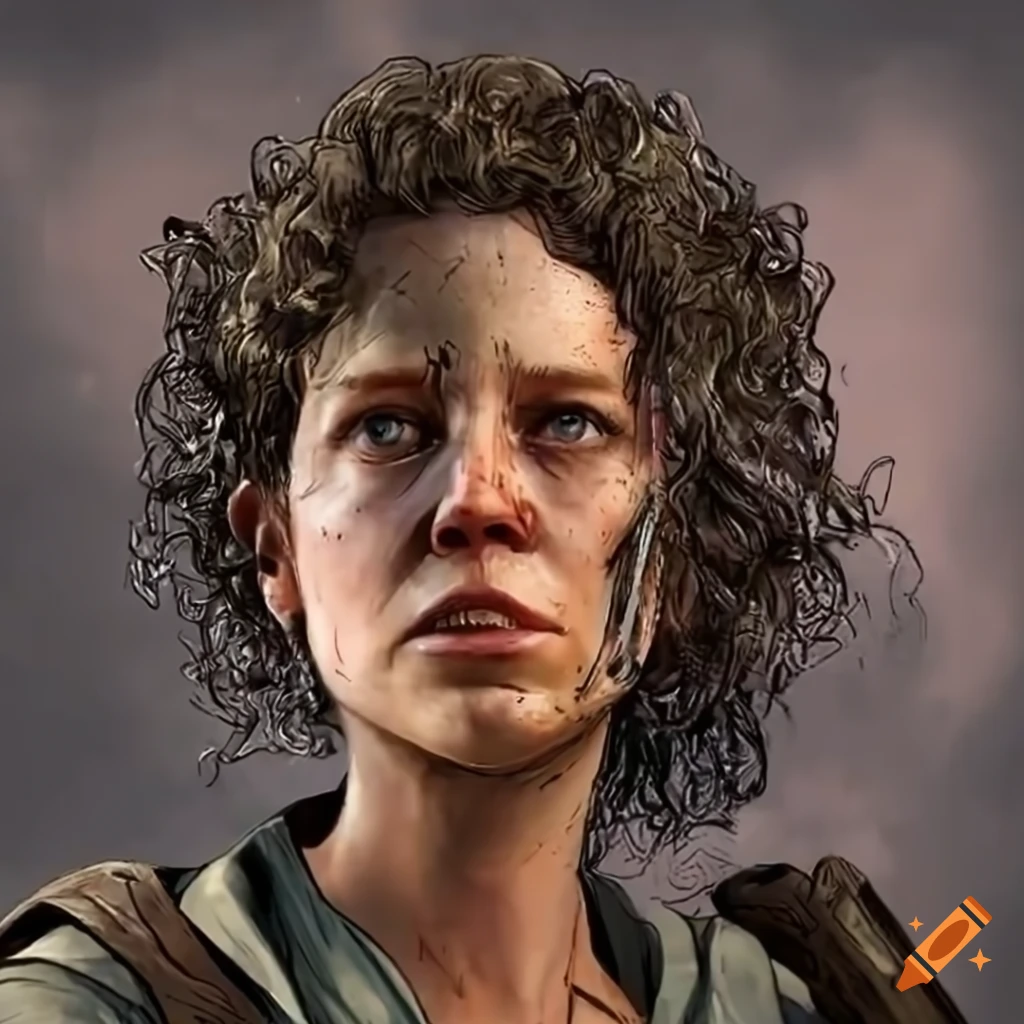 Ellen ripley in the walking dead video game