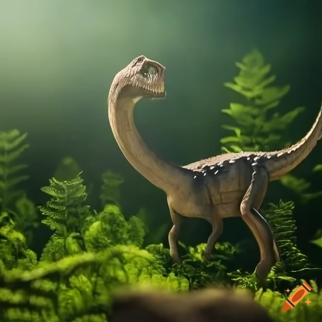 Paleoart of three Hadrosaurus dinosaurs in a prehistoric landscape on ...