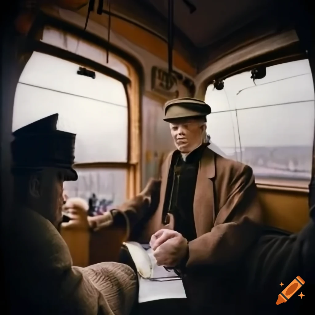 1940s Train Conductor