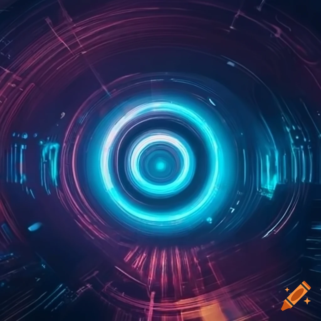 Futuristic logo of wiziq on Craiyon