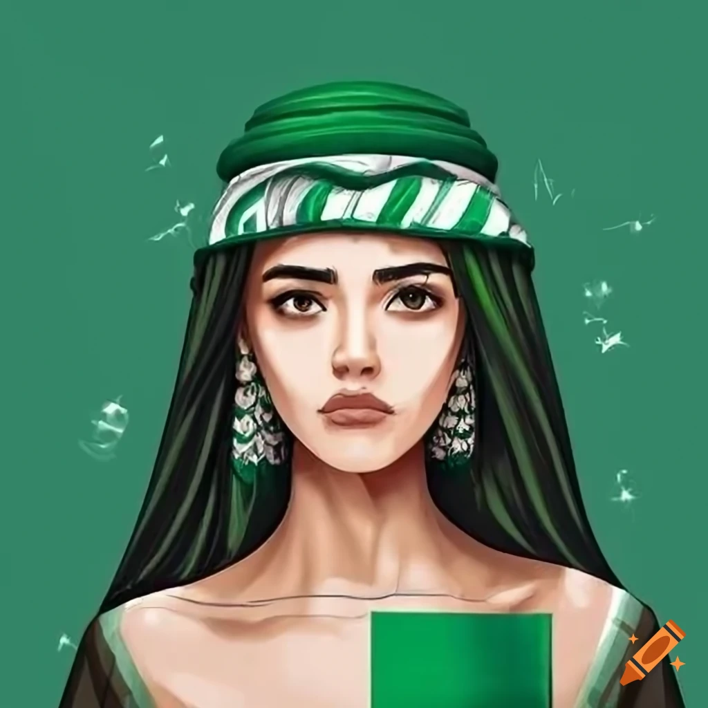 Saudi arabia national day artwork on Craiyon