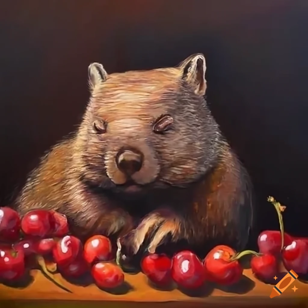 Easter wombat on Craiyon