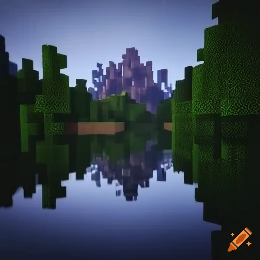 Screenshot of solo minecraft gameplay
