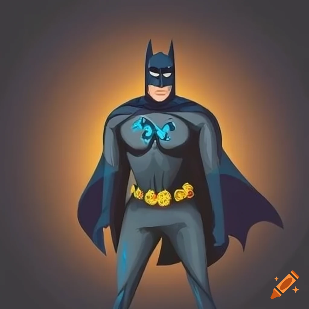 Batman dressed in traditional indian attire with om symbols in the ...