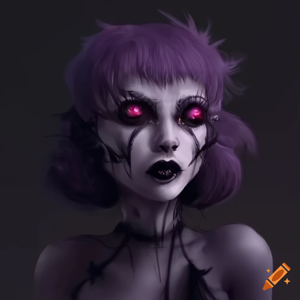 Cute fluffy femboy spider image