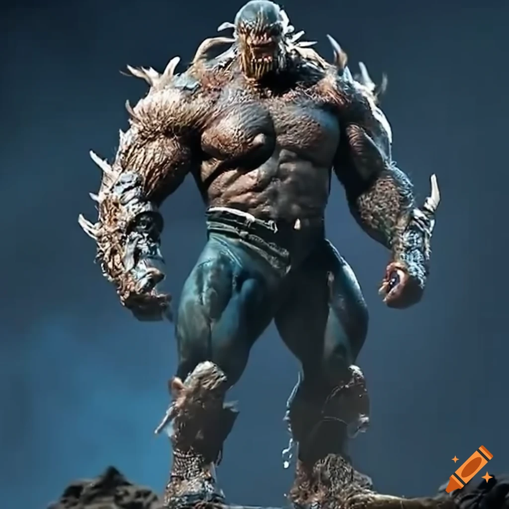 Live action portrayal of Doomsday in NYC on Craiyon