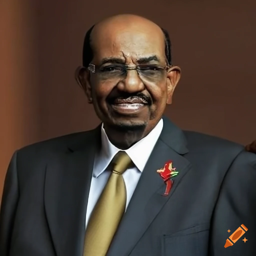 Portrait of omar al-bashir, president of sudan on Craiyon