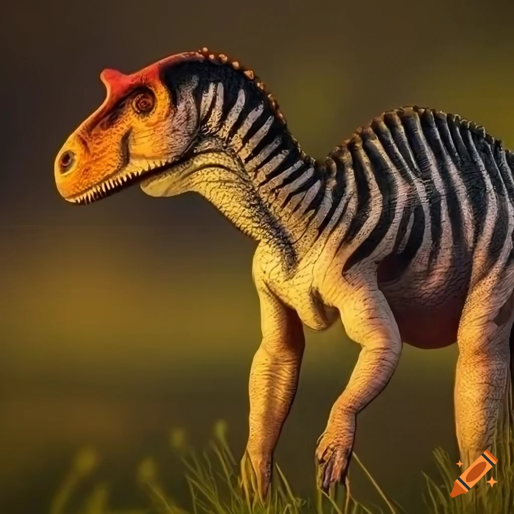 Paleoart of hadrosaurus dinosaurs in a prairie
