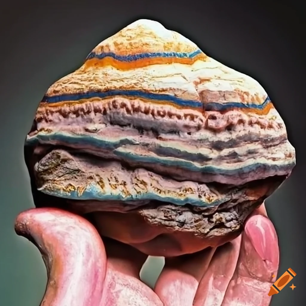 Images of sedimentary rocks formation and basin geology on Craiyon