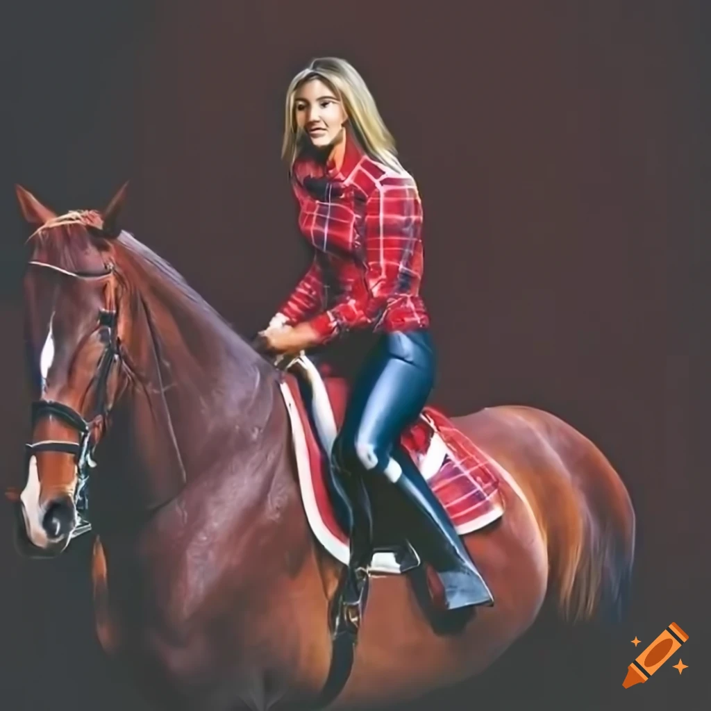 Jennifer Gates Horse Riding
