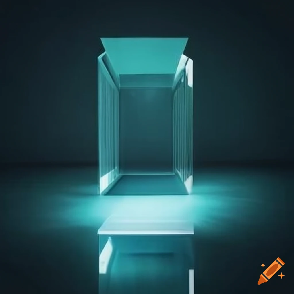 Glass house on Craiyon