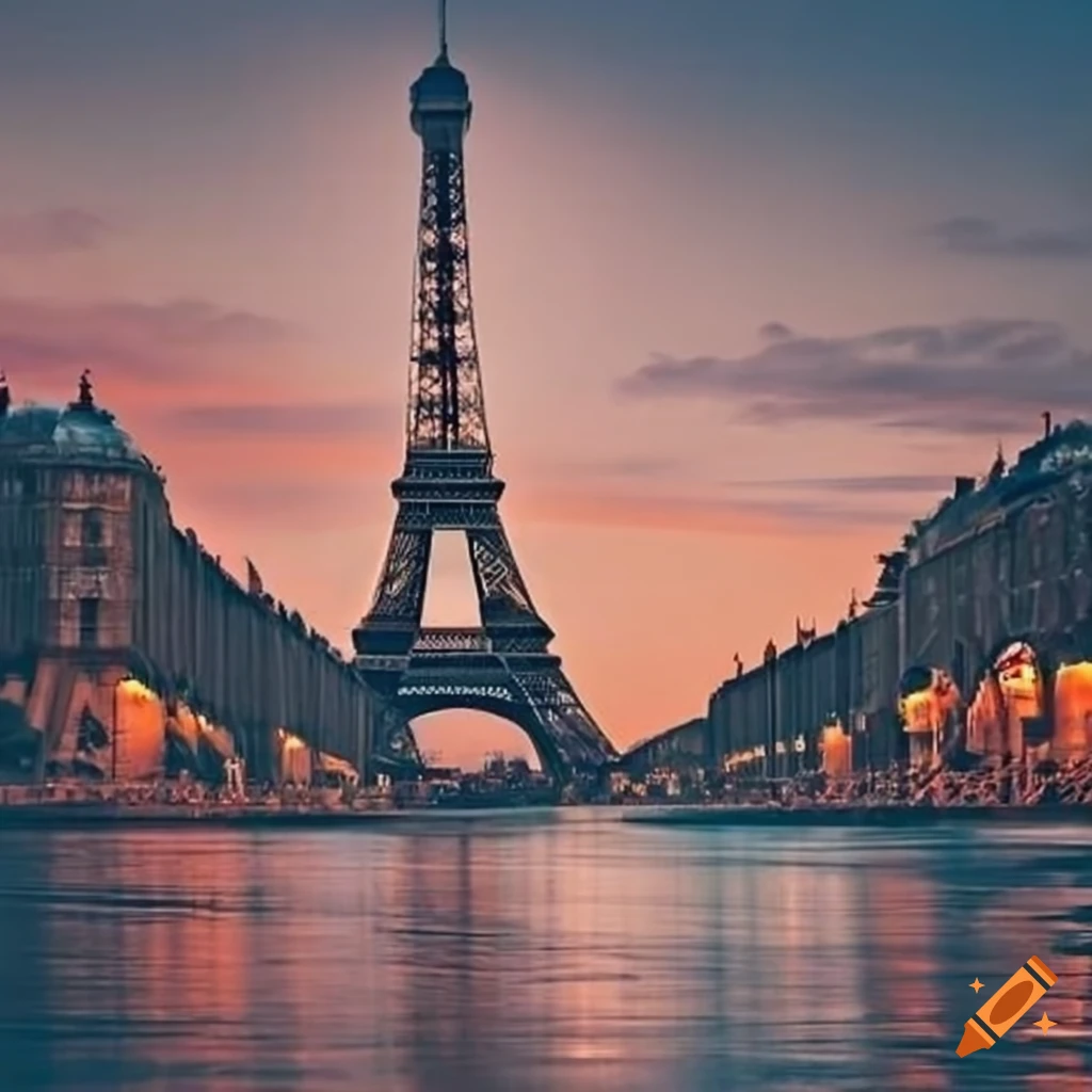 Nostalgic bokeh photograph of paris on Craiyon