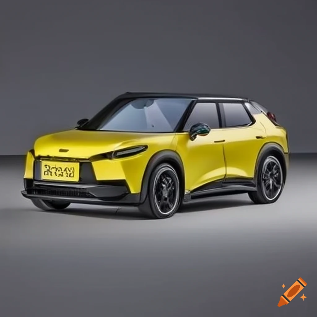 White smart z compact electric roadster on Craiyon