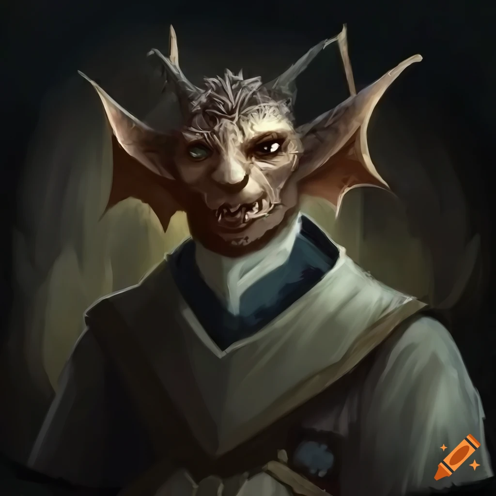 Crying villager with a half melted face in dnd art on Craiyon